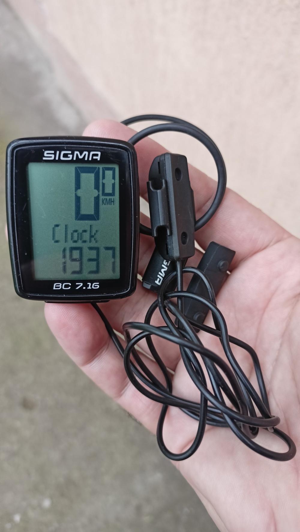 Brzinomer Sigma BC 7.16