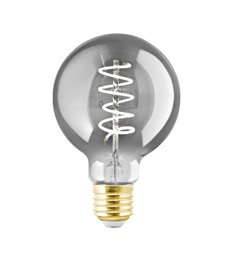 LM-E27 LED E27 G80 4W/100LM 2000K dim
crno prozirno staklo