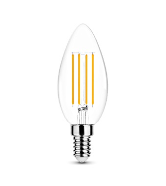 LED Filament Candle 4W 4000K 470lm E14 C35 360°
Svetiljka