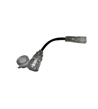 Set konektora za LED-Mamba, dužina 10 cm
Za spojno proširenje (završni dio), uključuje termo-skupljajuću cijev i vezice za kabele