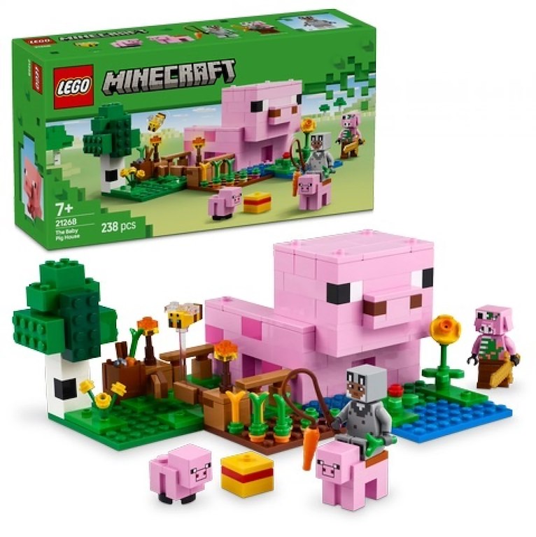 LEGO MINECRAFT THE BABY PIG HOUSE