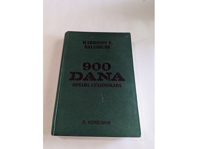900 dana opsade Lenjingrada Harrison Salisbury
