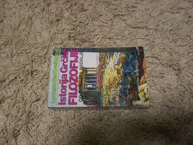 Istorija grčke filozofije Lućano de Krešenco predsokrat