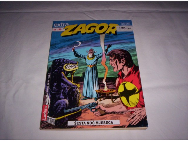 Zagor Extra broj 139 - Šesta noć mjeseca