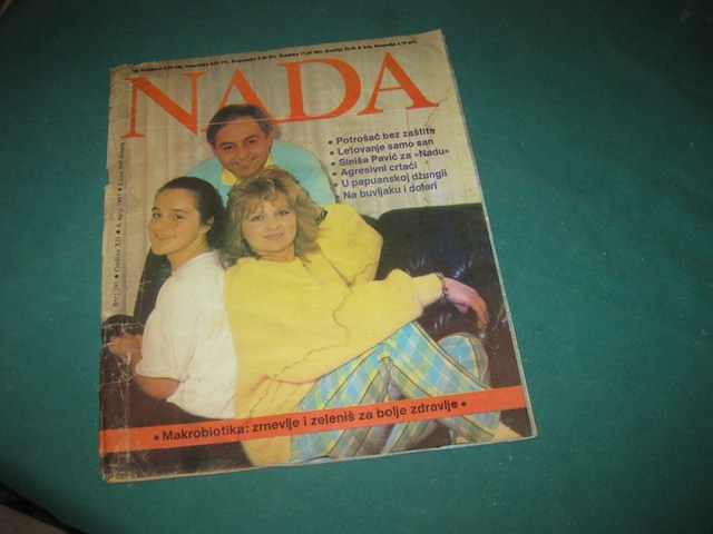 Nada br.291 (1987.) Mirjana Beširević i Dragan Mirković