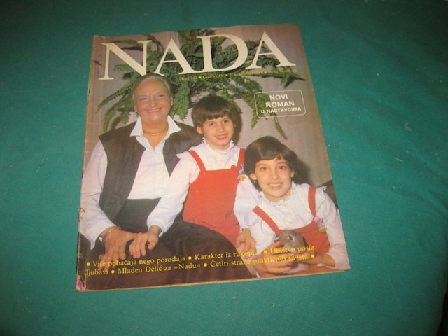 Nada br.227 (1984.) Olga Ivanović