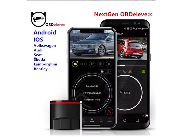 NOVO- OBDeleven NextGen OBD2 za VW / Audi / Seat / Skod