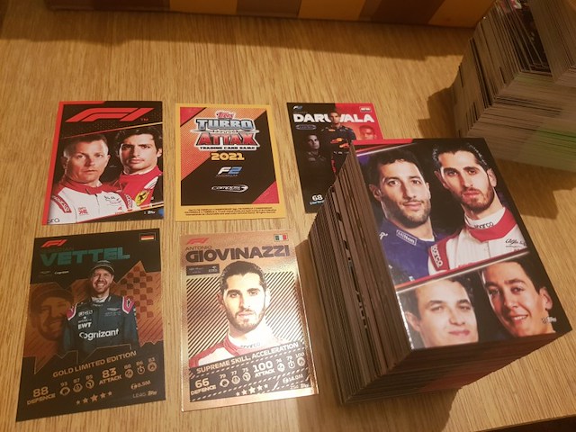 Kartice Turbo Attax 2021 (Topps)