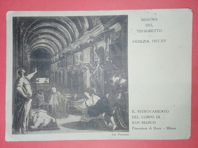 MOSTRA DEL TINTORETTO -VENEZIA 1937