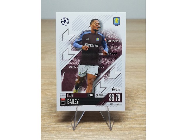 Match Attax 2024/25 8 Leon Bailey