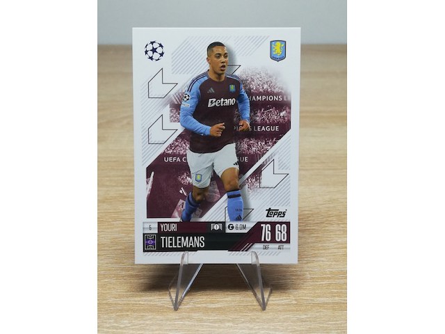 Match Attax 2024/25 5 Youri Tielemans