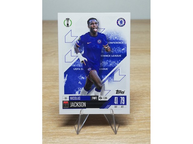 Match Attax 2024/25 99 Nicolas Jackson