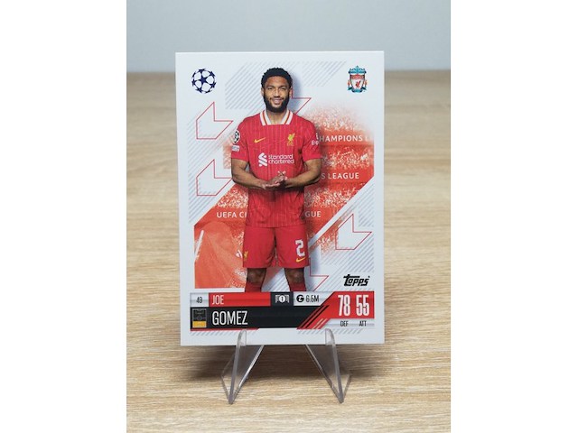 Match Attax 2024/25 49 Joe Gomez
