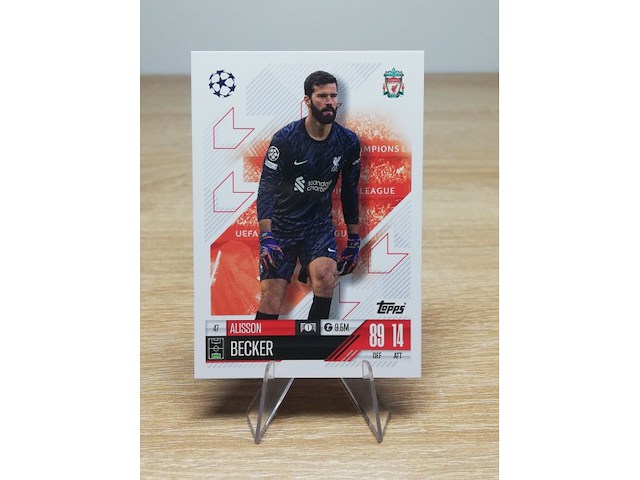 Match Attax 2024/25 47 Alisson Becker