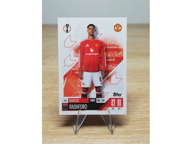 Match Attax 2024/25 108 Marcus Rashford
