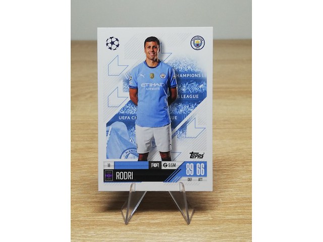 Match Attax 2024/25 18 Rodri