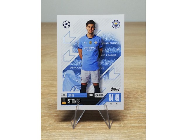 Match Attax 2024/25 14 John Stones