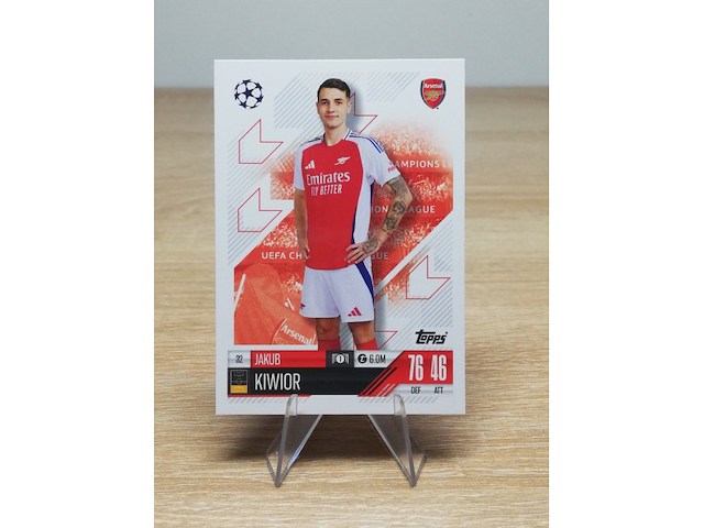 Match Attax 2024/25 32 Jakub Kiwior