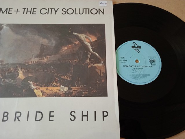 Crime + The City Solution-The Bride Ship, Original,Mint