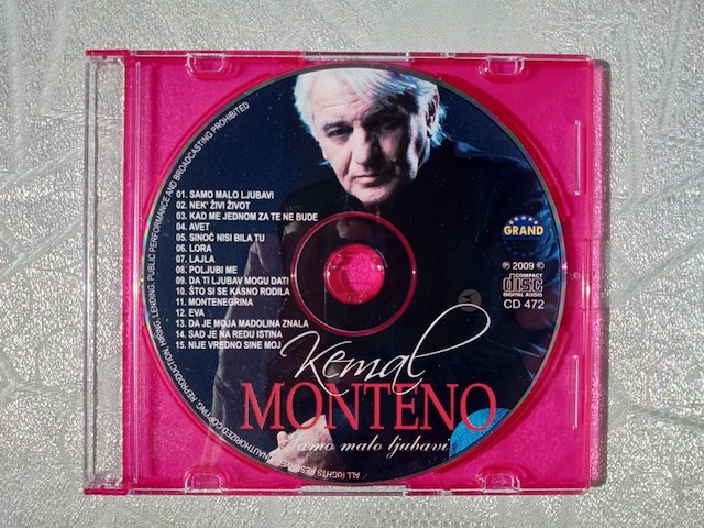 Kemal Monteno – Samo Malo Ljubavi CD