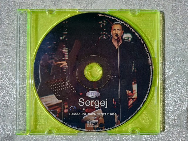 Sergej – Best Of Live Sava Centar 2006 CD