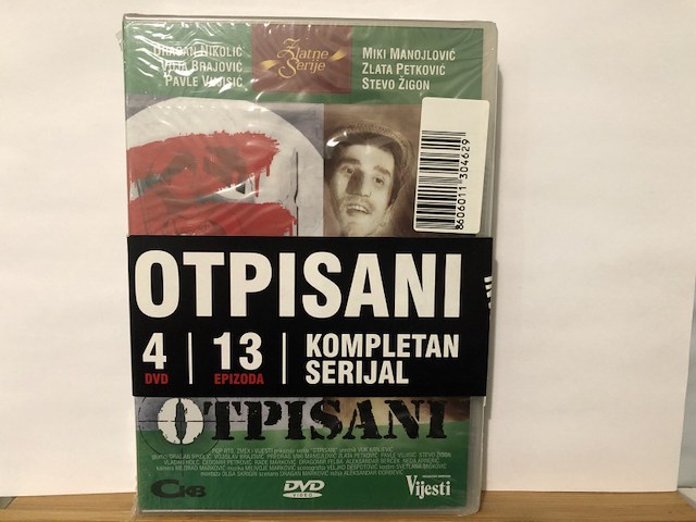 Otpisani 4xDVD Kompletan Serijal 13 epizoda