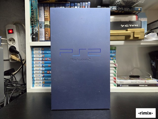 PS2 Aqua blue