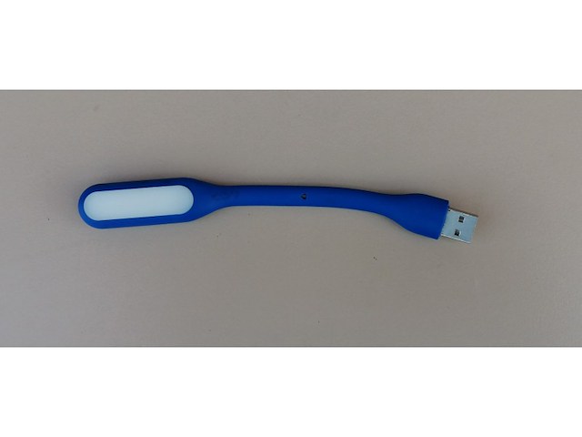Fleksibilna plava USB LED lampa