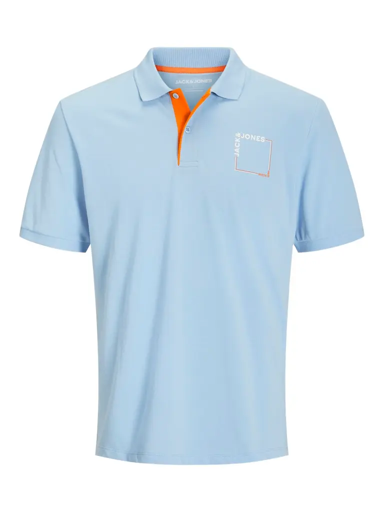 JACK & JONES Muška polo majica 12269307, Svetloplava