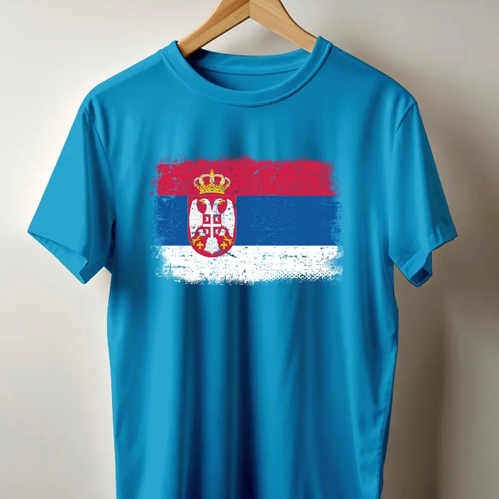 Camiseta Muška majica sa štampanim printom Cam 997, Akva