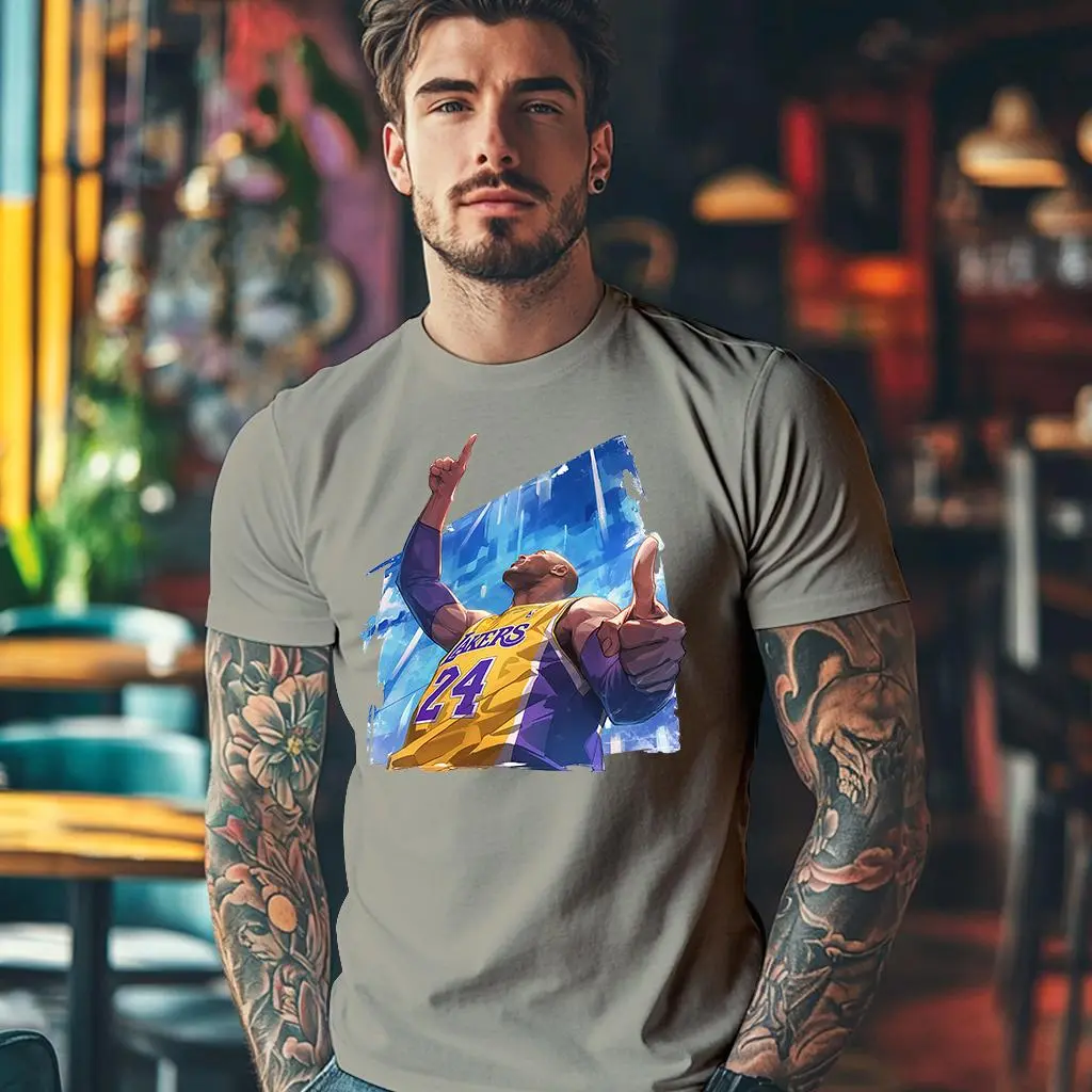 Camiseta Majica sa štampanim printom Cam 461, Muška, Cink