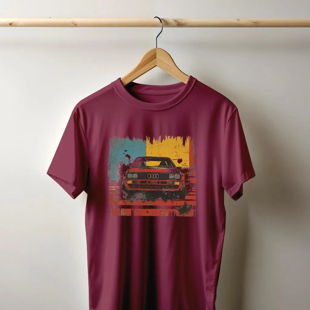 Camiseta Majica sa štampanim printom Cam 828, Muška, Bordo