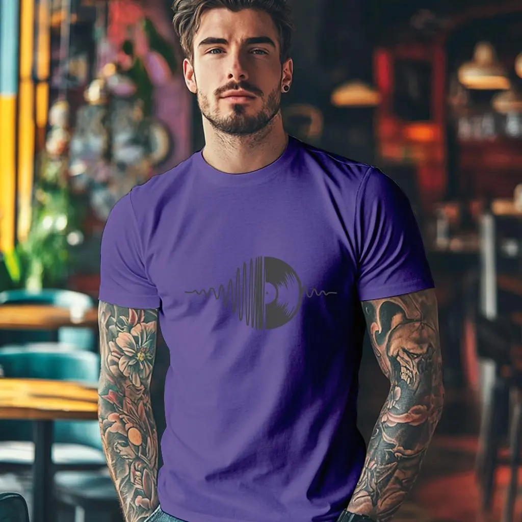 Camiseta Majica sa štampanim printom Cam 812, Muška, Lavanda