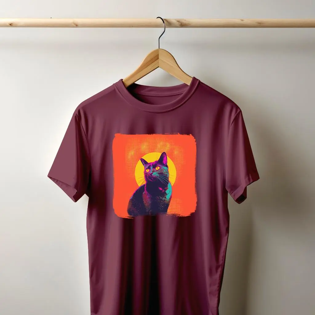 Camiseta Majica sa štampanim printom Cam 290, Muška, Drvo Ruže