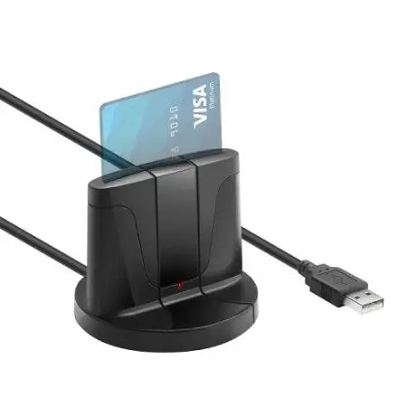 Kettz Smart USB čitač kartica CR-K020, Crni