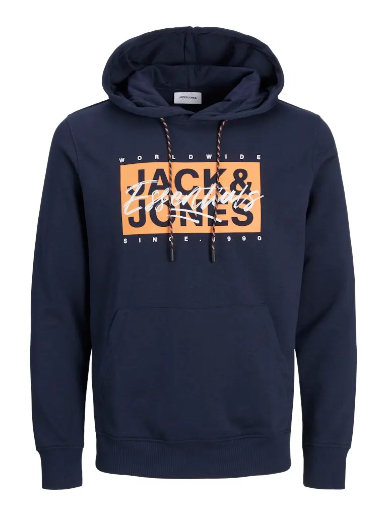 JACK & JONES Muški duks 12268440, Teget