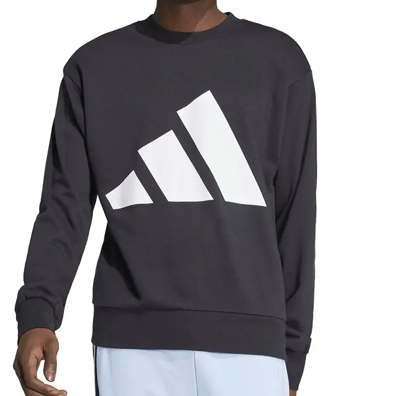 Adidas Muški duks Essentials Big Logo French Terry, Crni