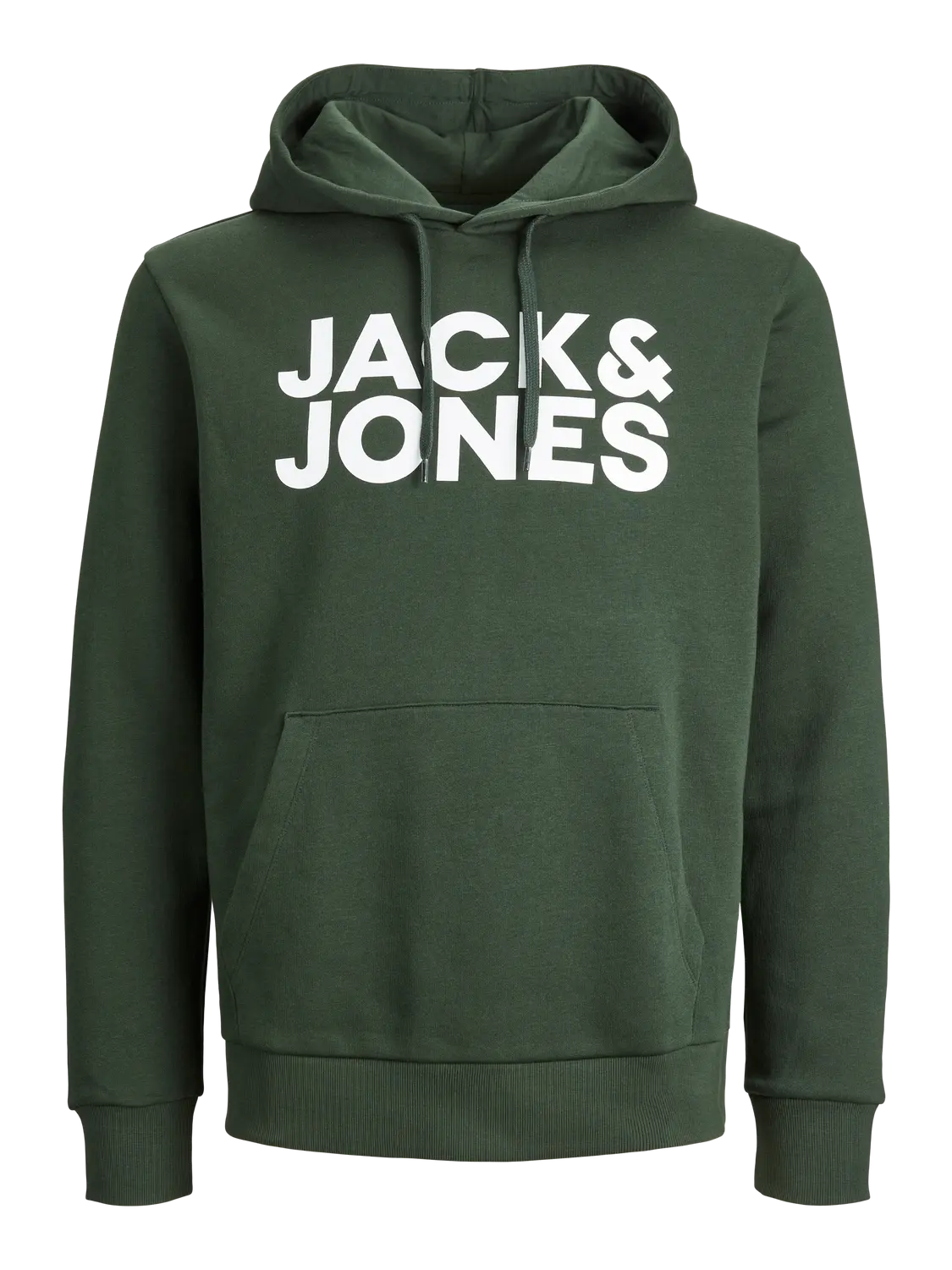 JACK & JONES Muški duks 12152840, Tamnozeleni