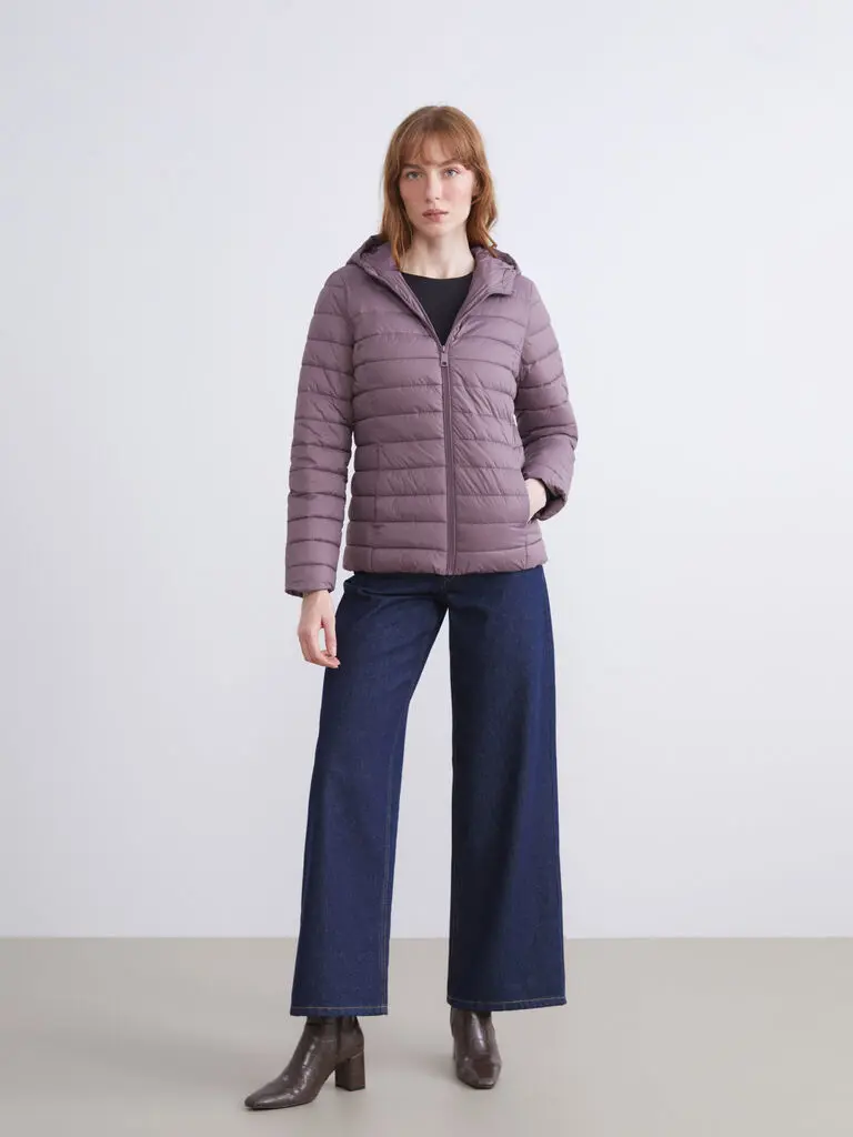 LC Waikiki Ženska Puffer jakna W50790Z8-J4B, Bordo