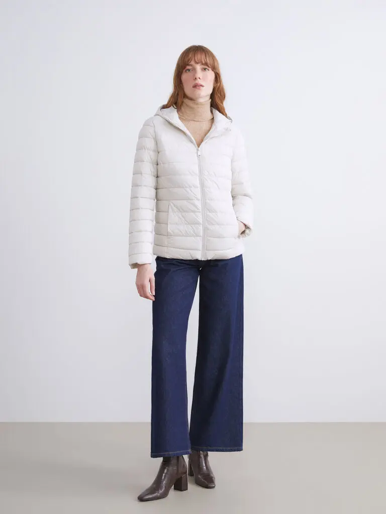 LC Waikiki Ženska jakna W50790Z8-CSW, Siva