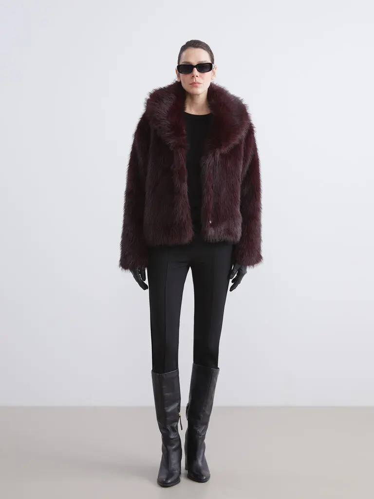 LC Waikiki Ženska jakna W5AP46Z8-HHD, Bordo