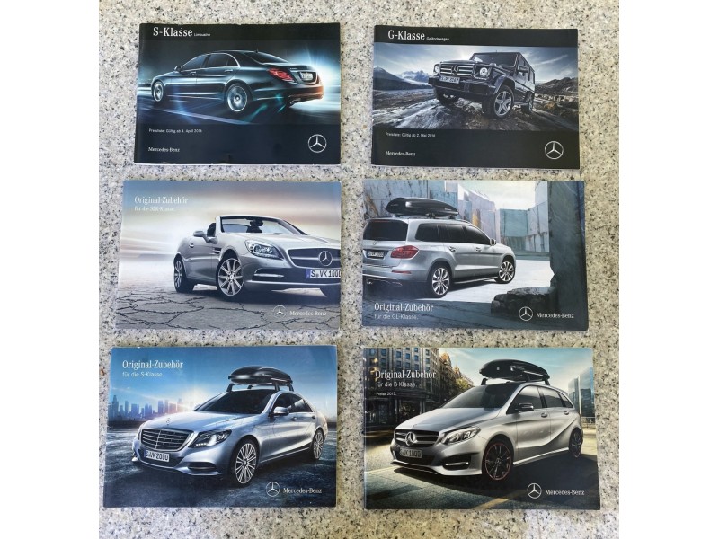 Mercedes - Katalog vozila -