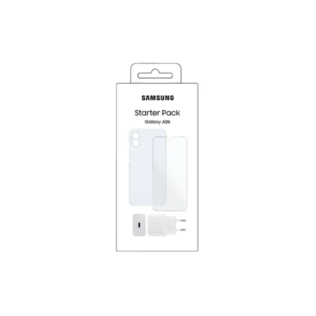 Samsung Set maska + staklo + adapter A06