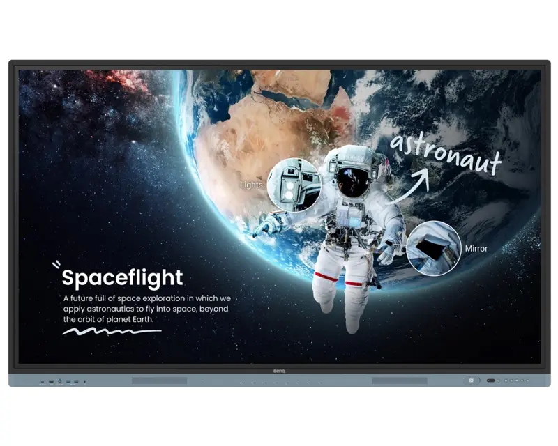 BENQ 75" RM7504 4K UHD IPS LED 450 nita Interactive Display
