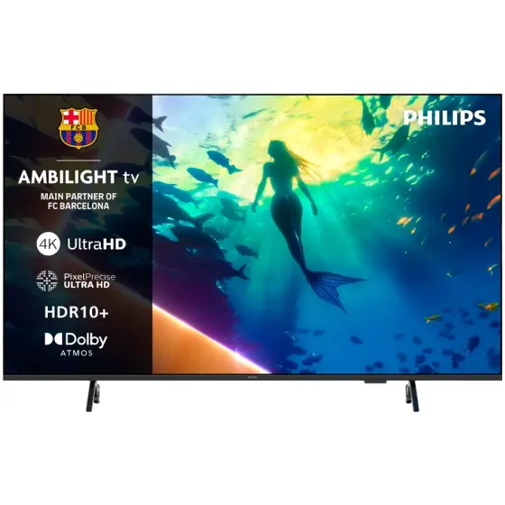 Philips Smart TV 43PUS8010/12, 43", LED, Ambiјentalno osvetljenje, Titan OS, Crni