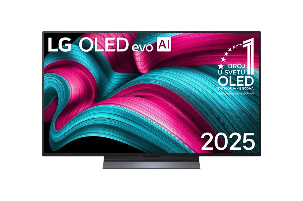 LG Televizor OLED55C51LA 55", 4K OLED evo, 120 Hz, Smart TV, Crni