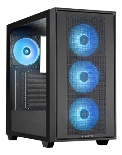 Chieftec Gaming kućište Night Hunter 3 GS-03B-OP, Mid Tower, Crno