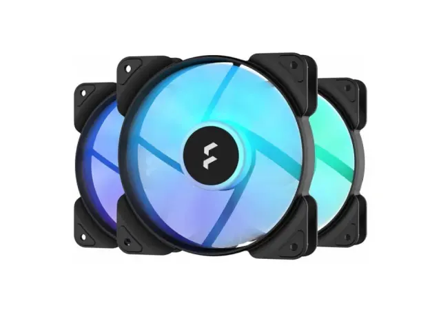 Fractal Design Ventilator Aspect 12 RGB, FD-F-AS1-1206, 120mm, 3 komada, Crni
