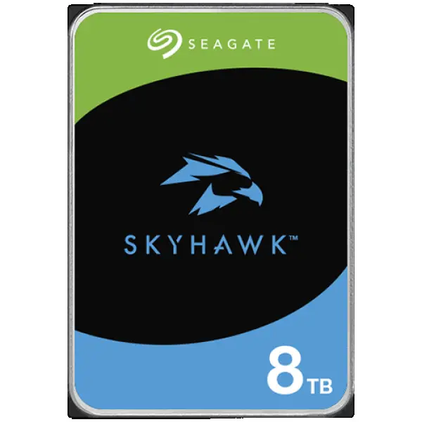 SEAGATE Hard disk 8TB, 3.5", SATA III 256MB, SKYHAWK SURVEILLANCE (ST8000VX010)