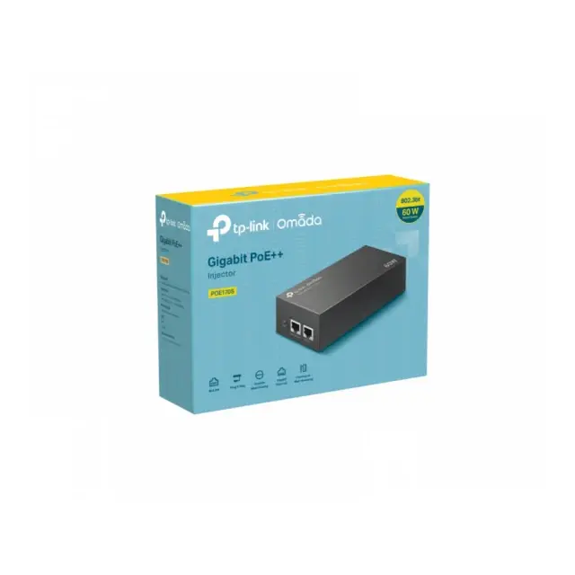 Tp-Link Poe Injector 170S, Crni
